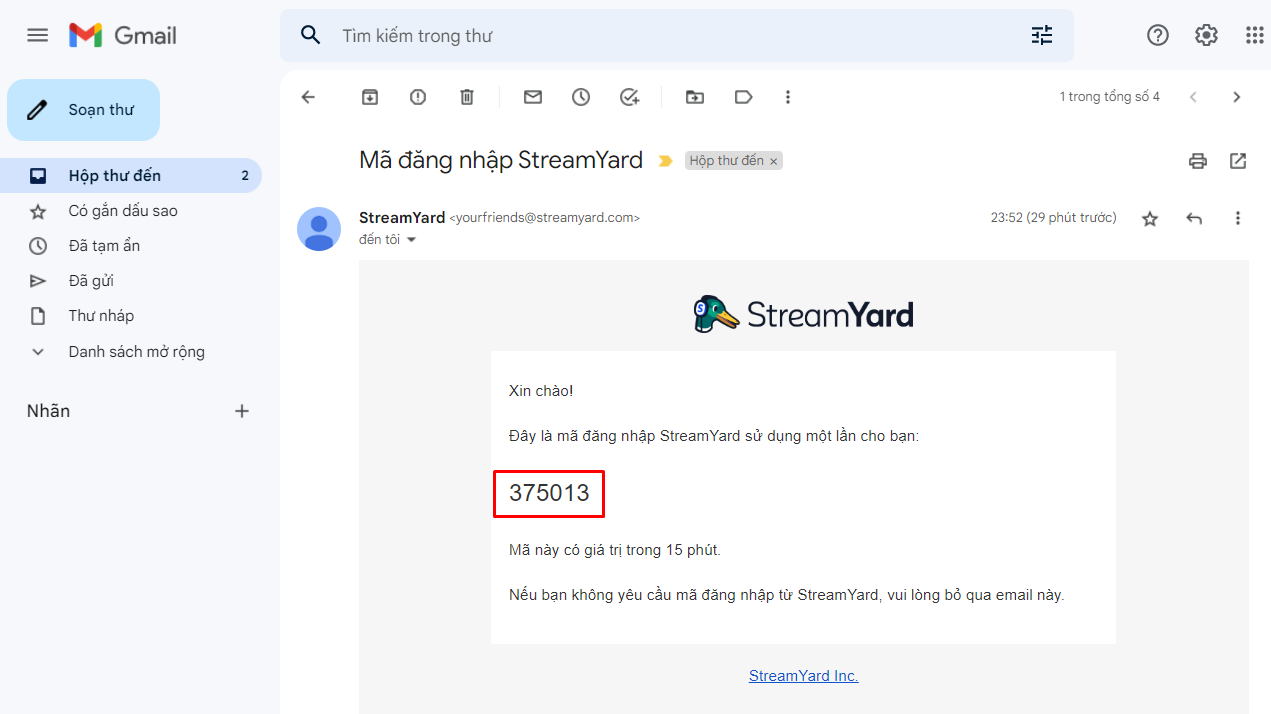 Hướng dẫn đăng nhập StreamYard - StreamYard Việt Nam